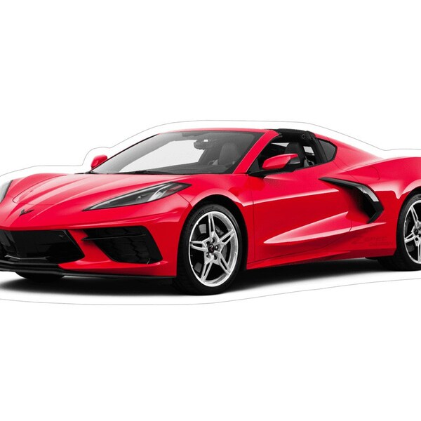 C8 Corvette Decal - Etsy