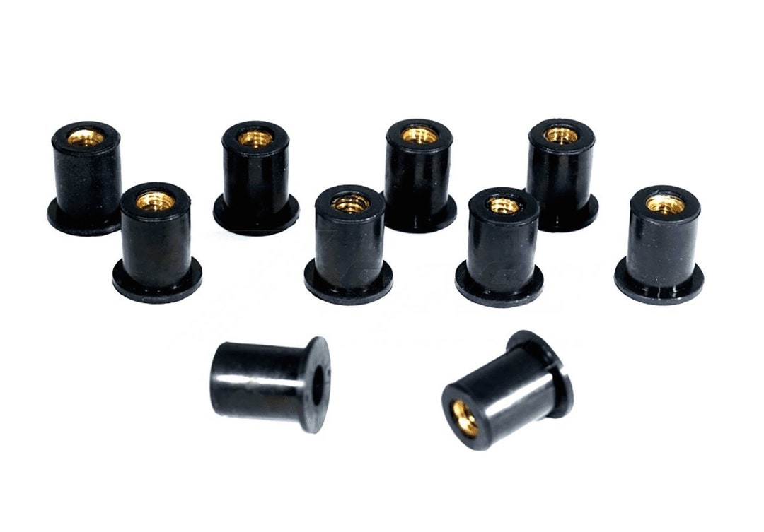 ZSPEC M8 Rubber Well Nuts for Suv/truck Body Elements & Over-fender ...