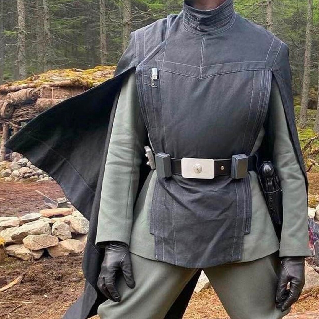 Imperial Officer Poncho Black Andor Version - Etsy Australia