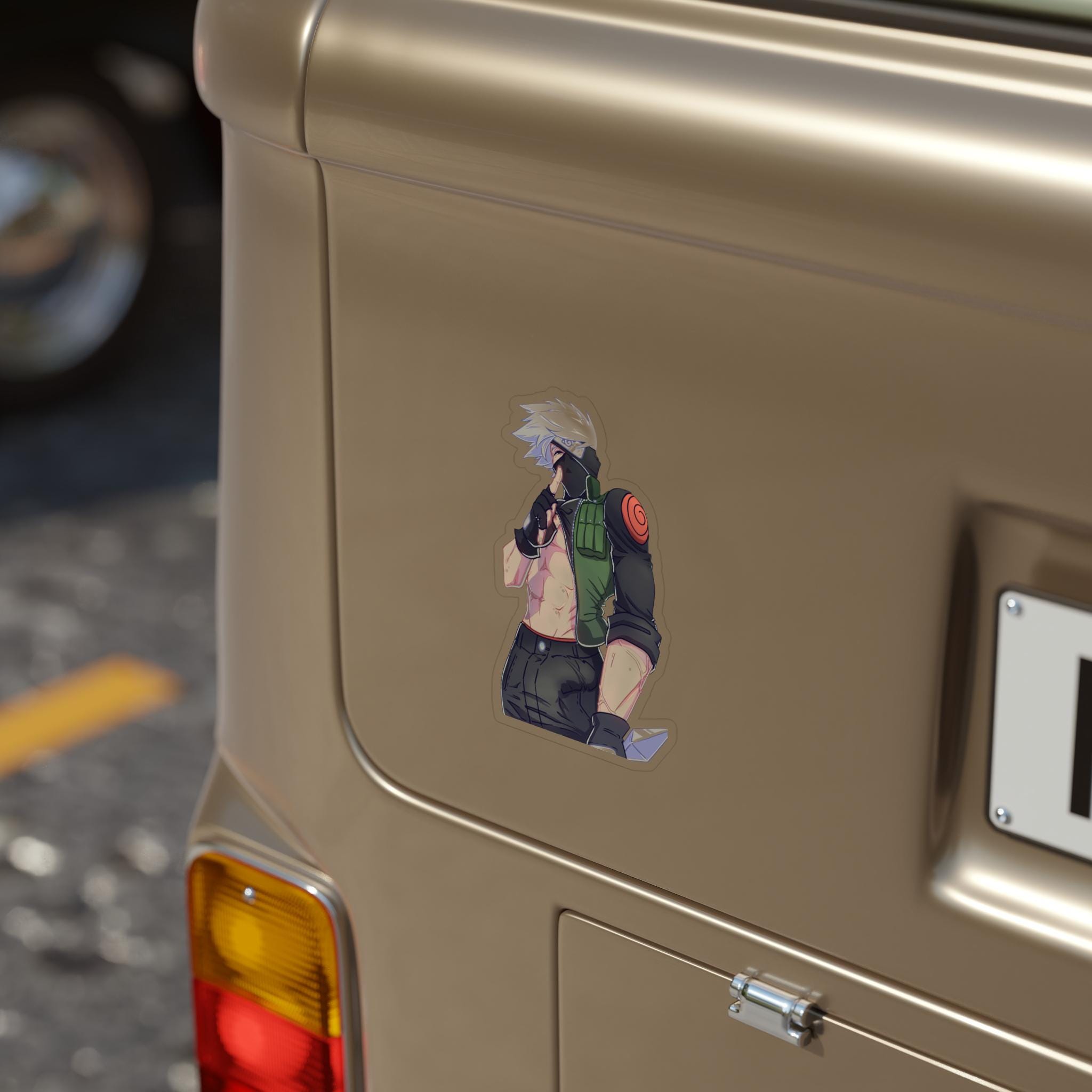 Kakashi Secret Transparent Die-cut Stickers for Outdoors, Playful ...