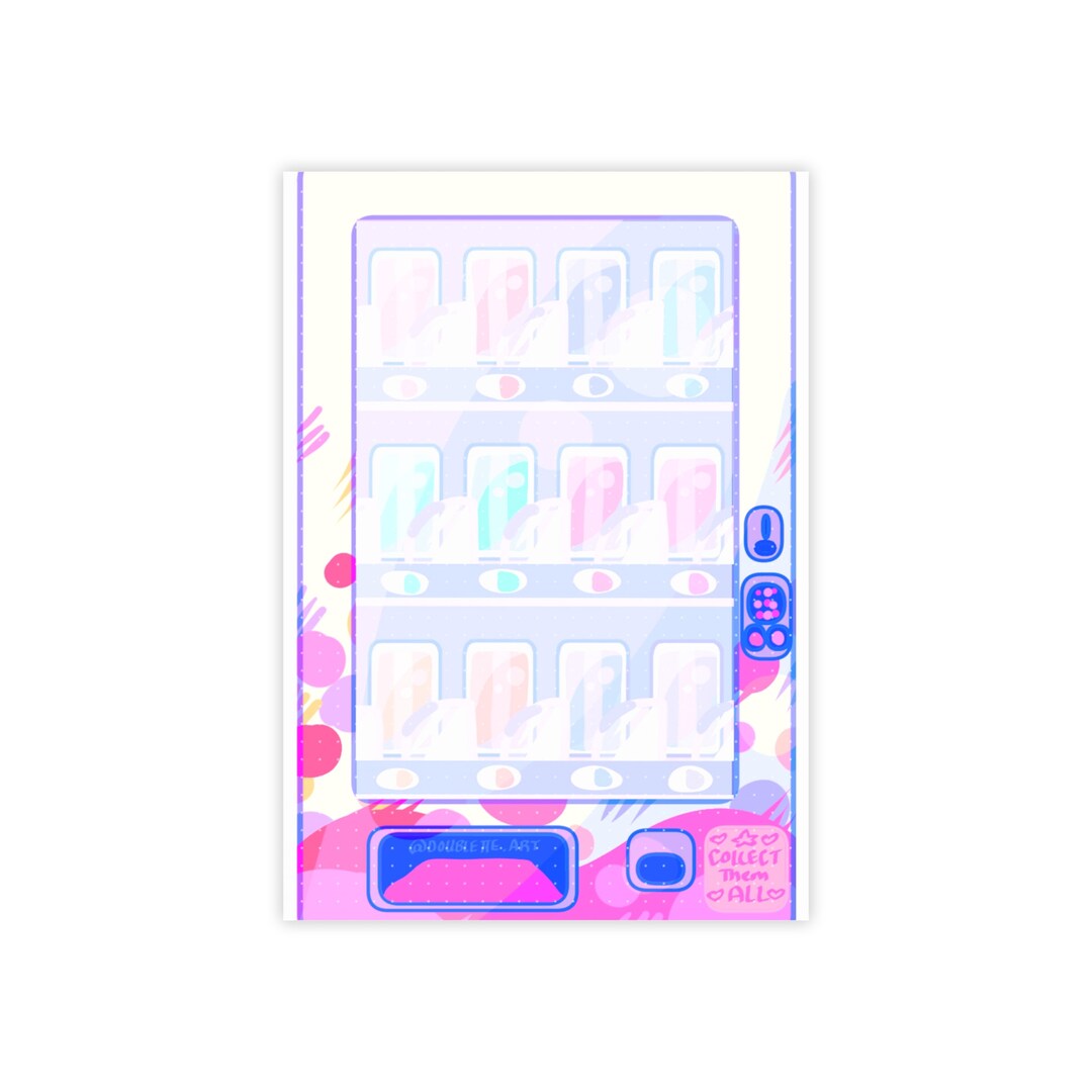 Japanese Vending Machine Notepad, Vending Machine Memo Pad, Y2k Japan ...