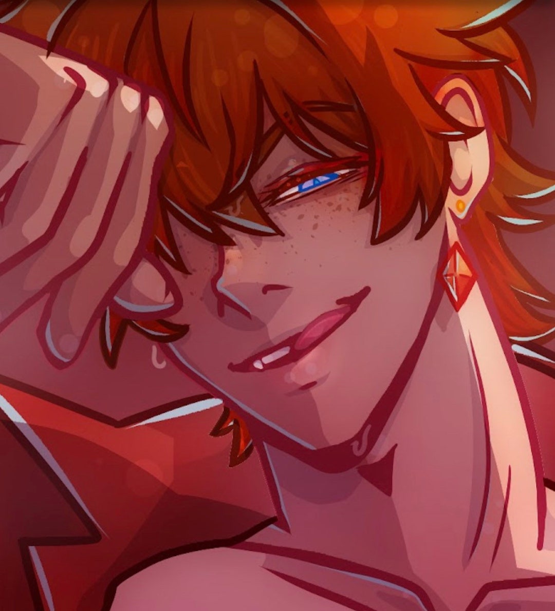 Spicy Top Tartaglia Childe Genshin Impact, Childe Simp Gifts, Childe Simp Presents, Genshin ...