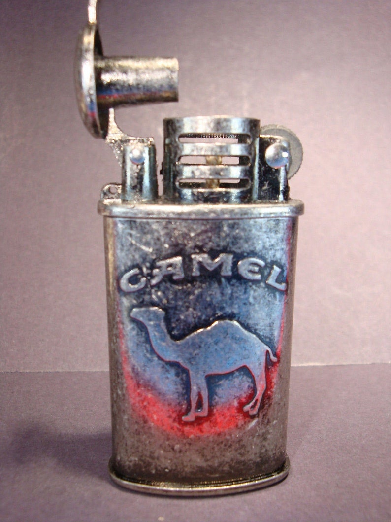 NIB Vintage 90's Joe CAMEL LIGHTER. Antique Pewter Finish | Etsy