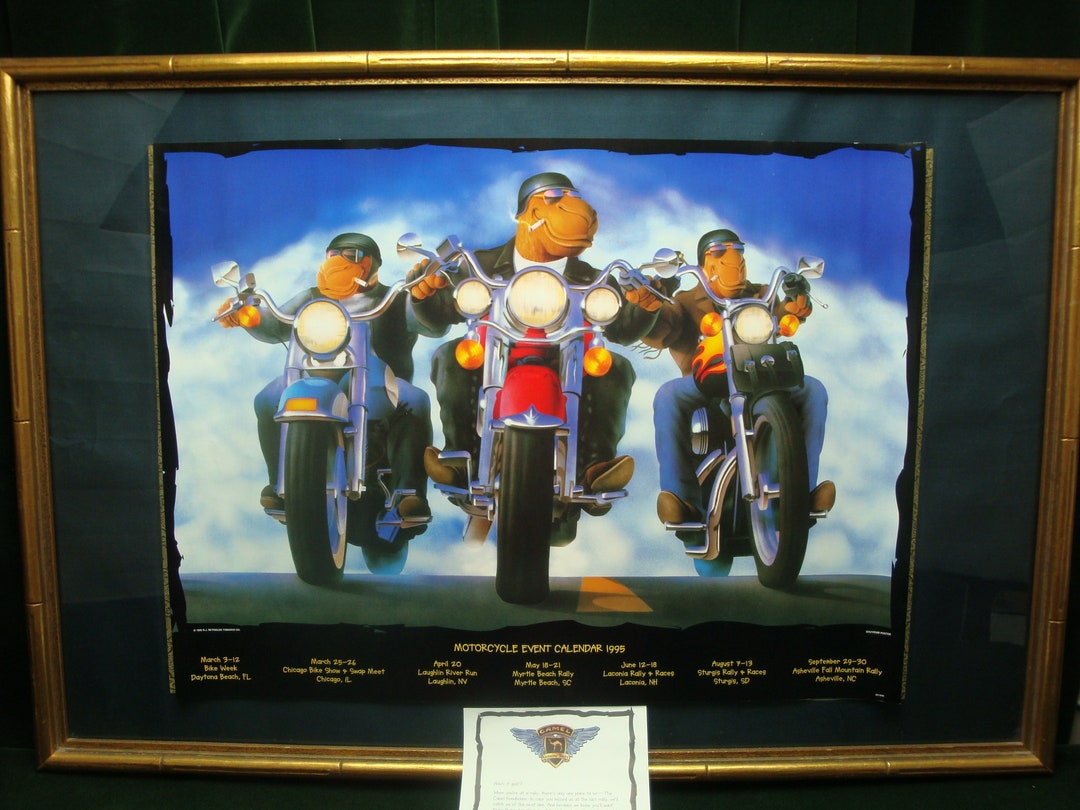 JOE CAMEL Poster 24" X 18" Vintage Original 1995 Roadhouse Tour ...