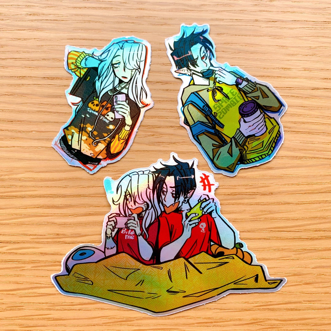 Matilda and Wesley Sticker Set - Etsy