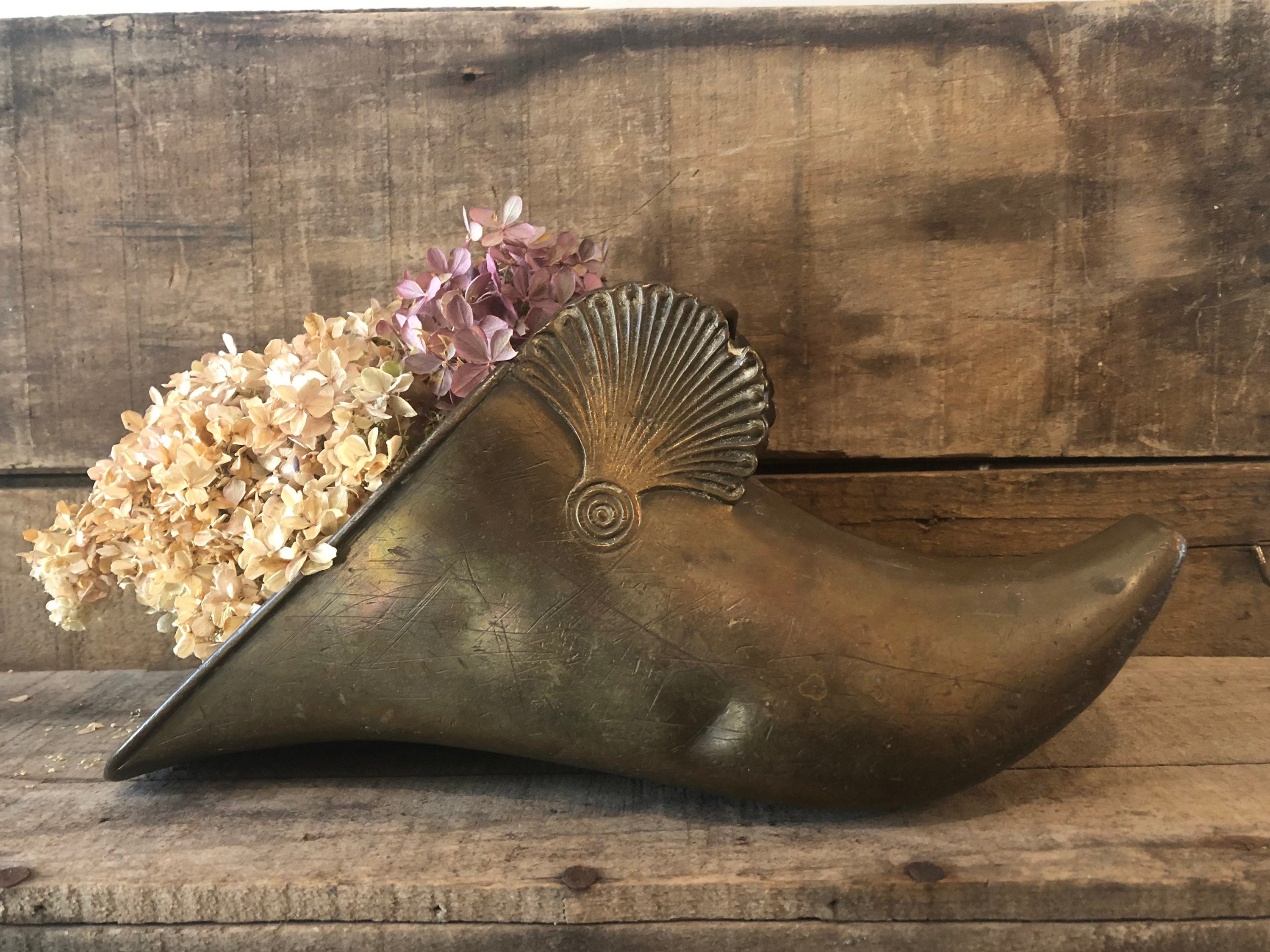 Vintage Brass Conquistador-style Stirrup Boot Cover - Etsy