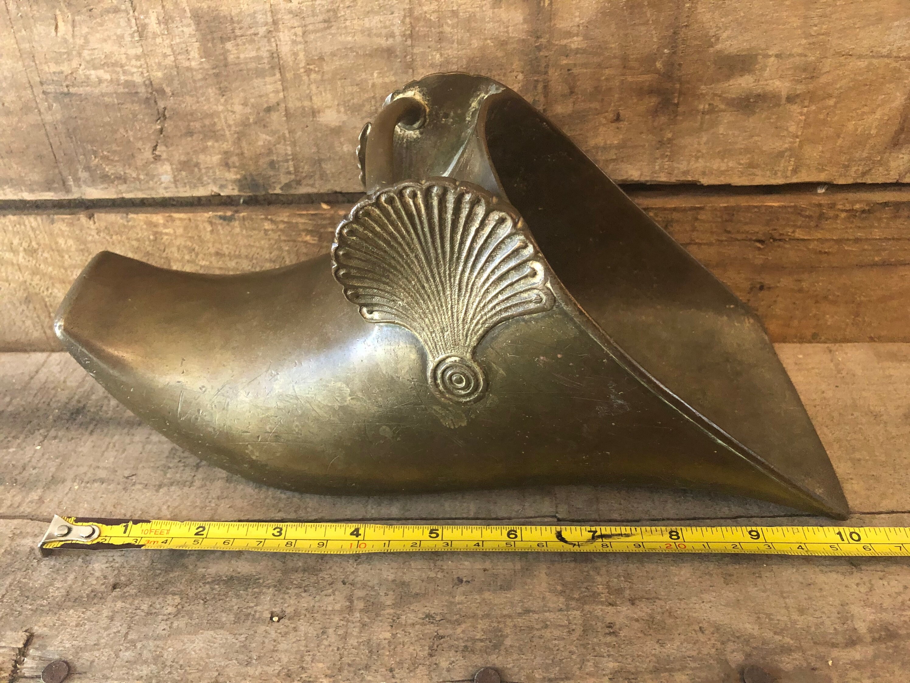 Vintage Brass Conquistador-style Stirrup Boot Cover - Etsy