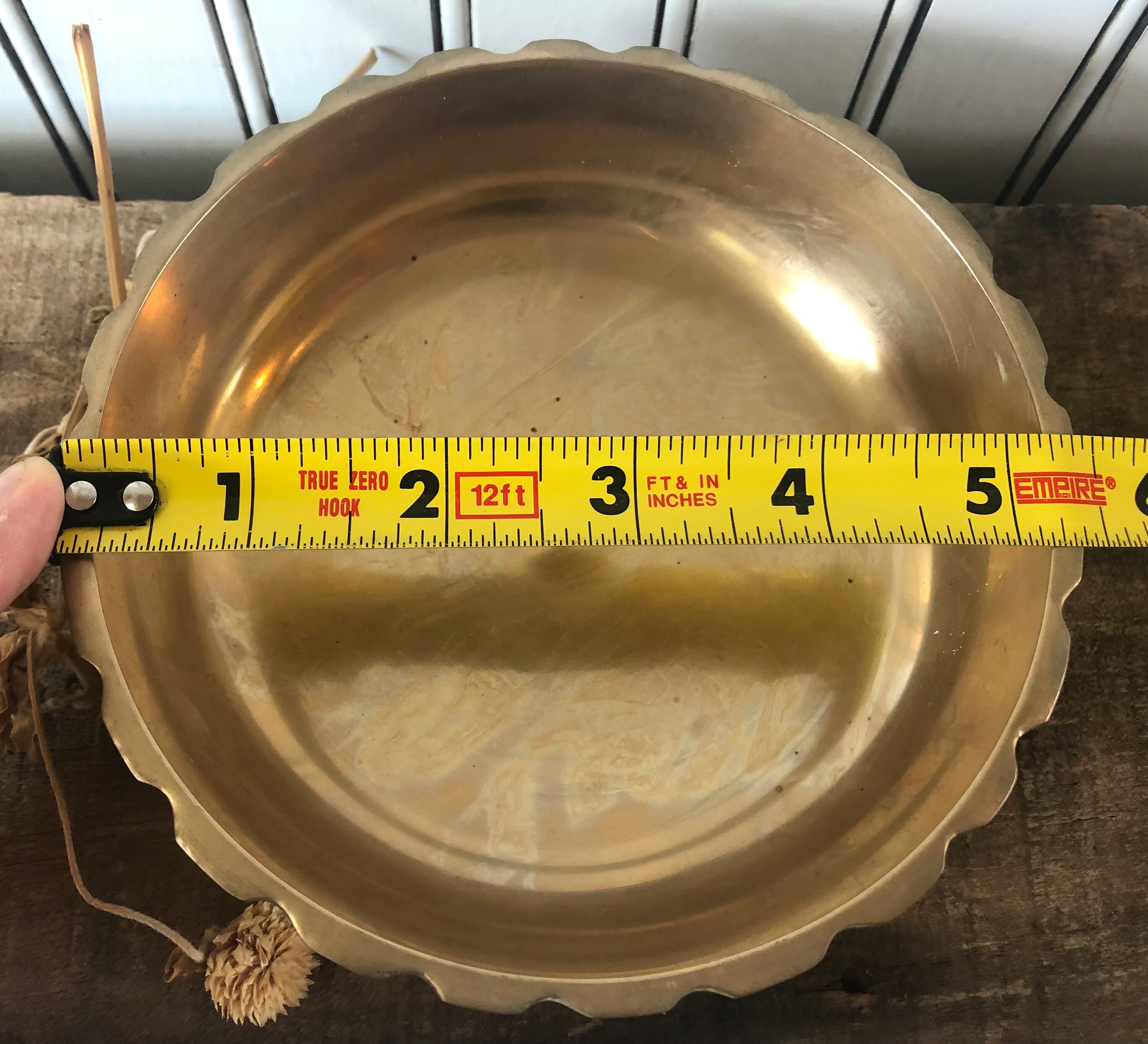 Vintage Brass Bowl With Lid - Asian Brass Home Decor - Etsy
