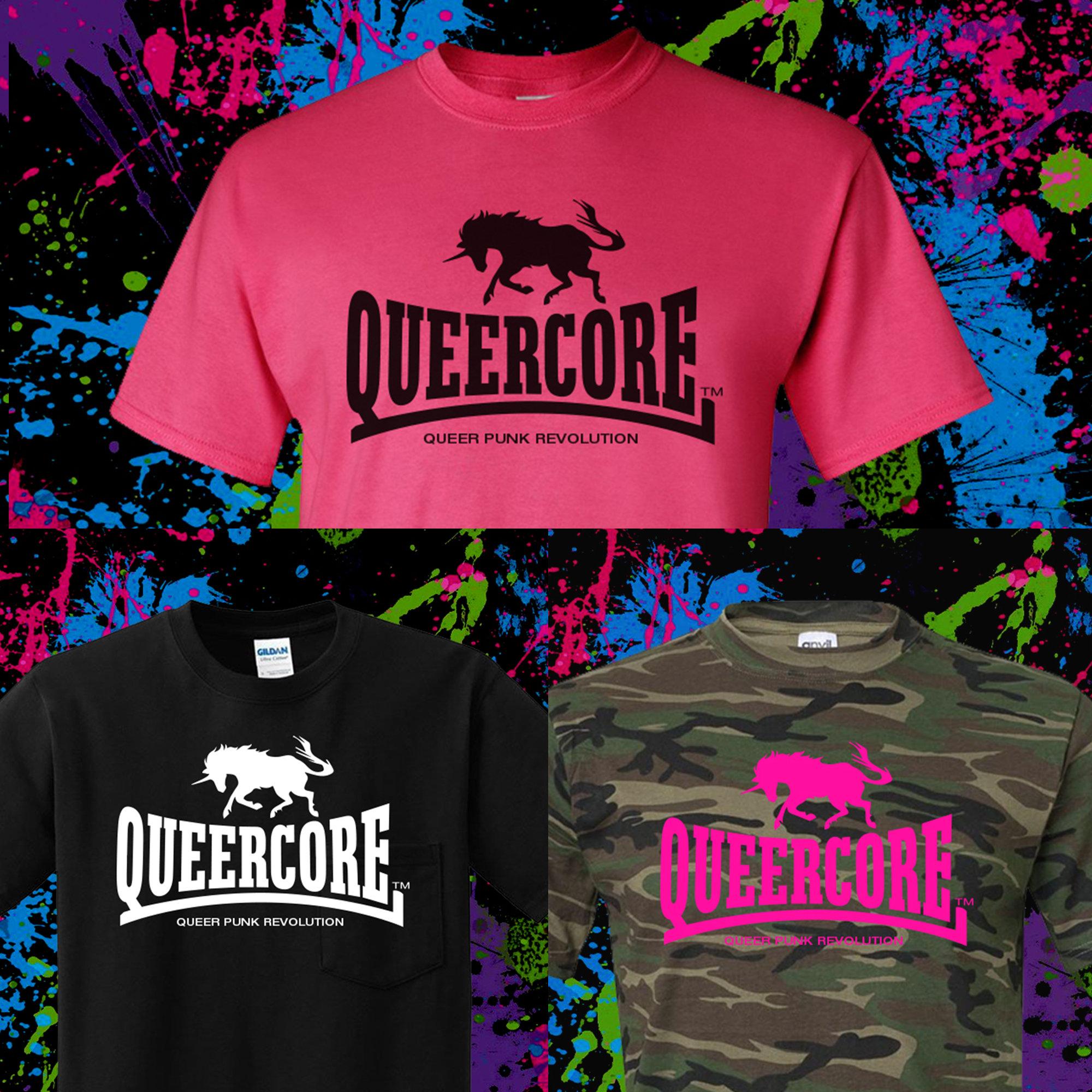 Queercore Tshirt Various Colours LGBTQIA Queer Punk Rock - Etsy Australia