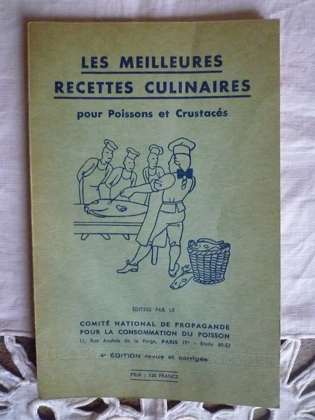 Old Cookbook "the Best Culinary Recipes" Fish and Shellfish 1955 - Old ...