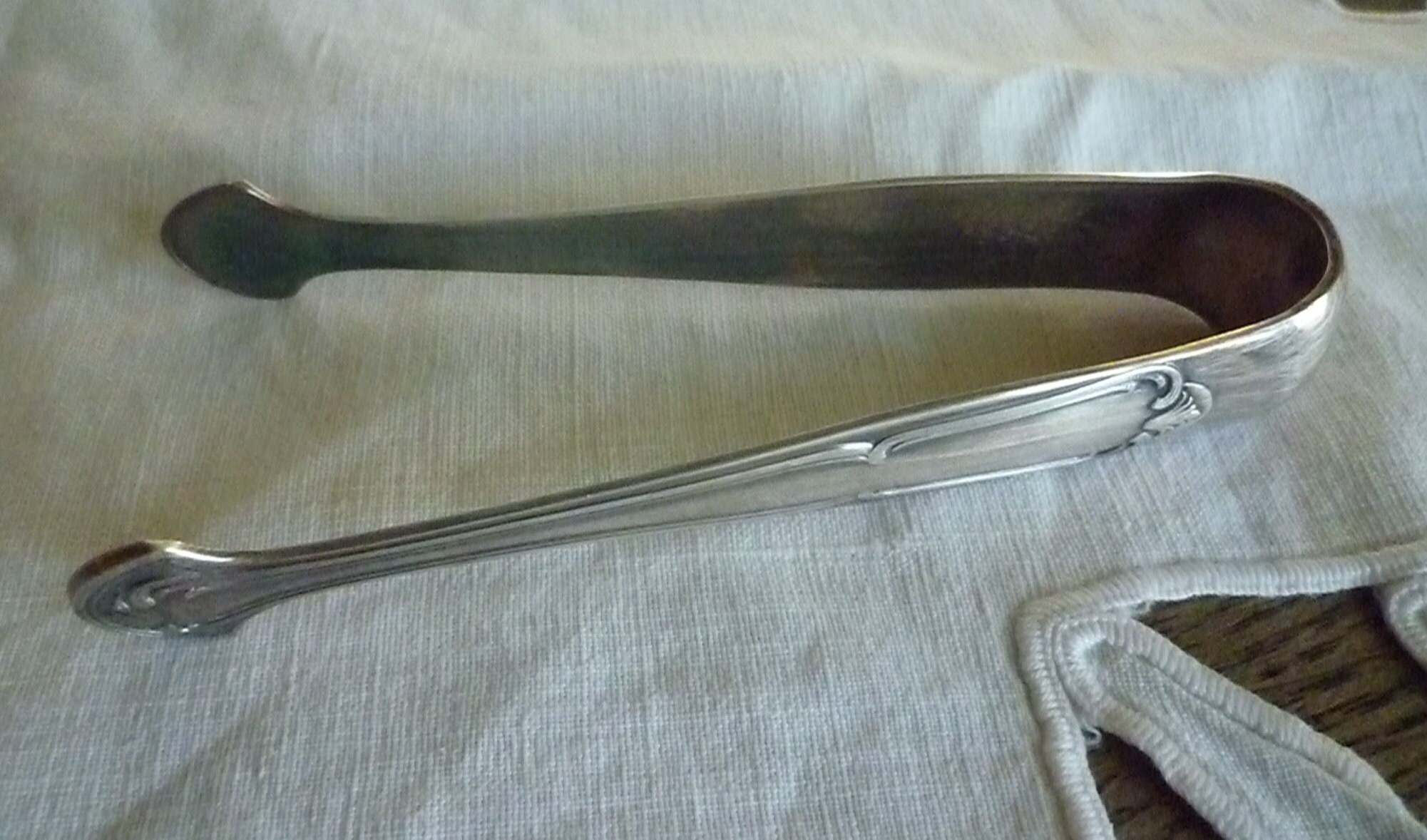 Old Silver Plated Sugar Tongs - Etsy
