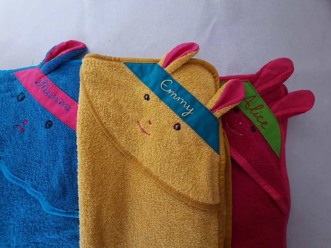 Child Bath Cape, Baby Bath Outing, Child Bath Towel, Custom Child ...