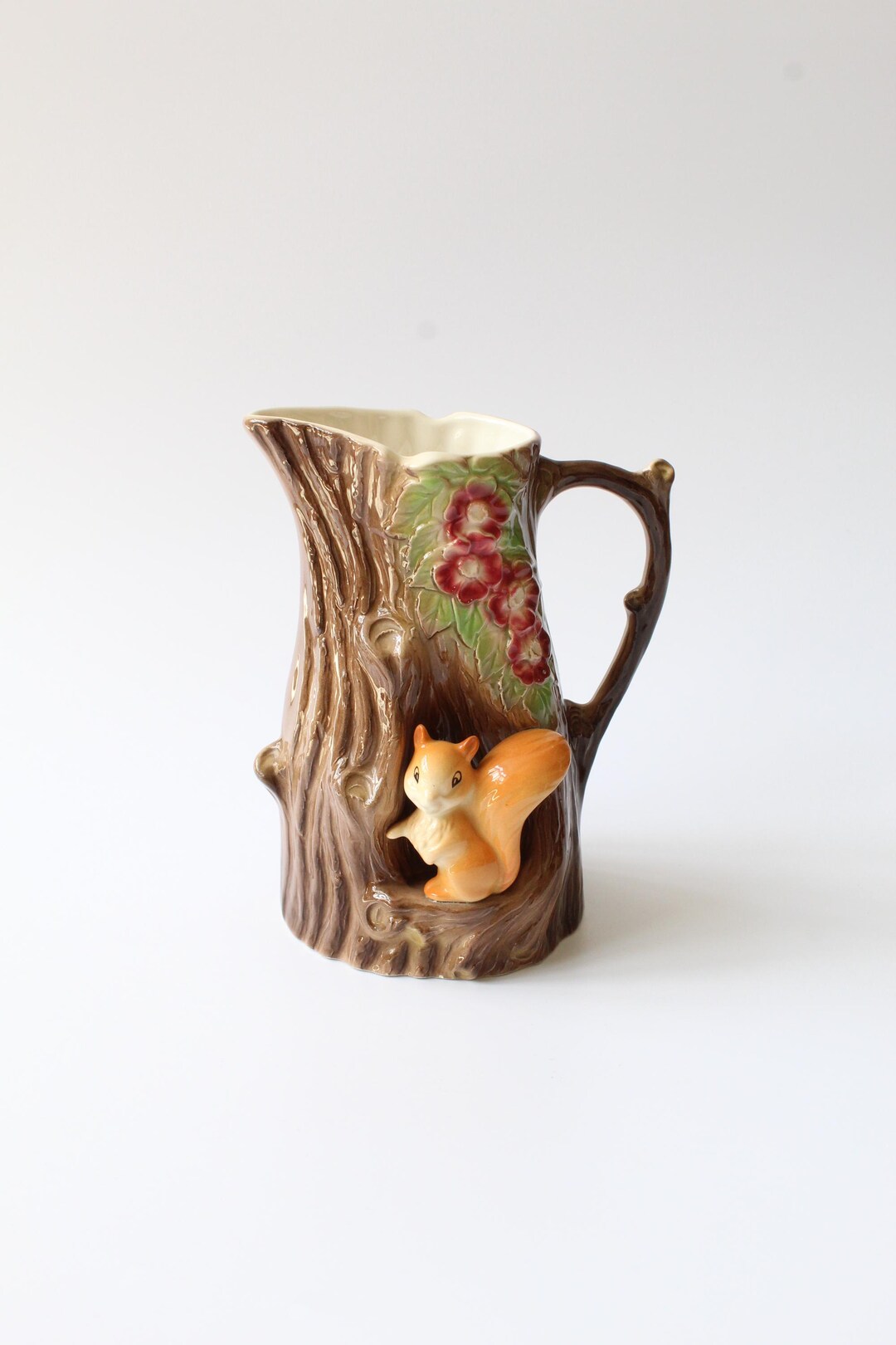 Vintage Hornsea Woodland Jug / Vase Fauna Royal 69 Deer - Etsy
