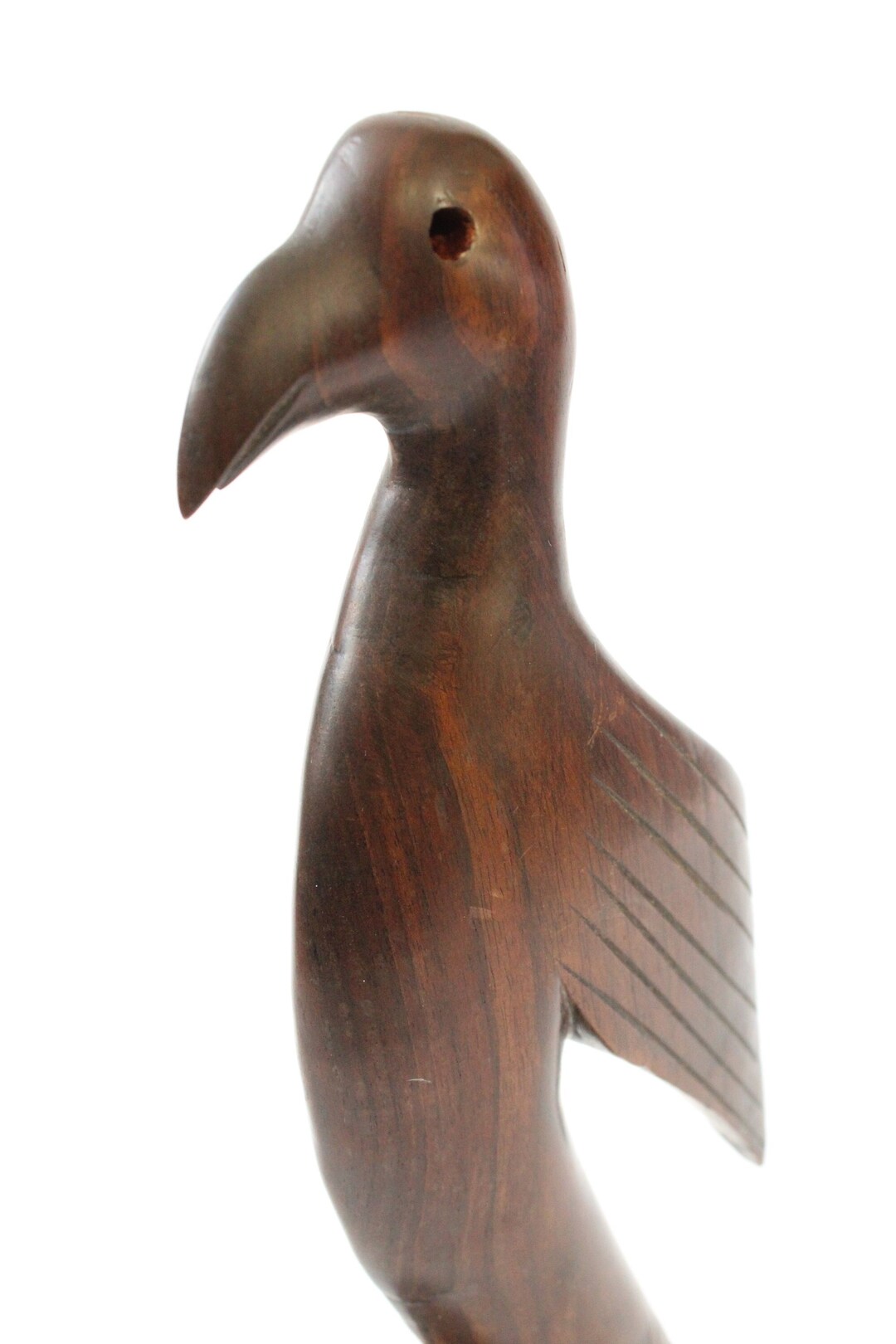 Vintage Hardwood Stylised Bird - Etsy