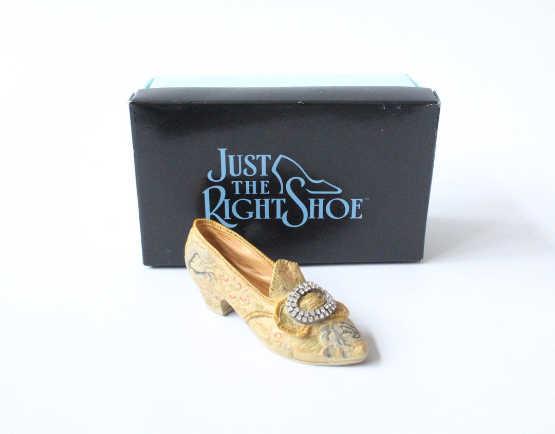 Just the Right Shoe - Afternoon Tea - No 25016 - Boxed Miniature Shoe ...