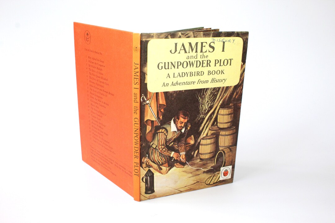 Vintage Ladybird Book James I and the Gunpowder Plot an Adventure From ...
