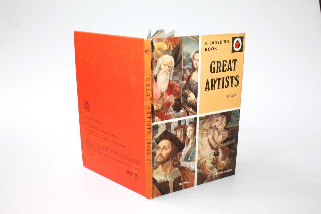 Vintage Ladybird Books Great Artists Book 2 - Etsy