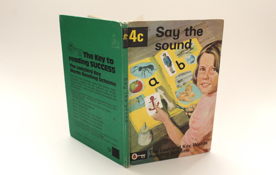 Vintage Ladybird Book Say the Sound Key Word Reading Scheme 4C - Etsy