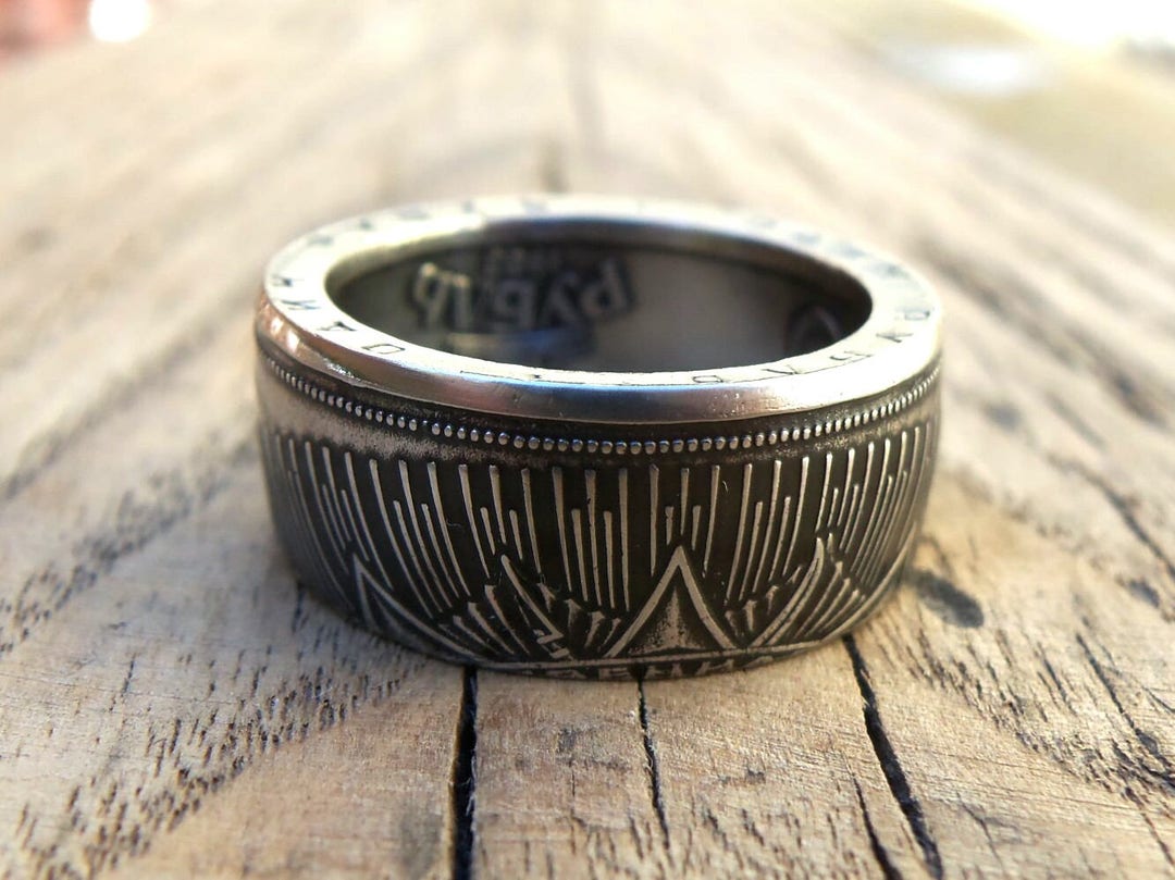 Coin Ring USSR - Soviet Union - 1 Ruble - Rings From Coins - 40 Years ...