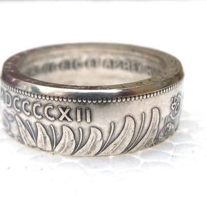 Austro-hungarian Silver Coin Ring - 2 Crowns 1912 - Silver 2 Corona ...
