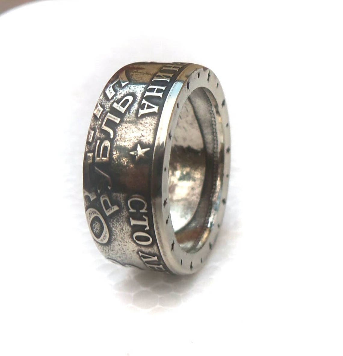 Coin Ring USSR 1 Ruble Lenin Rings from Coins Lenin | Etsy