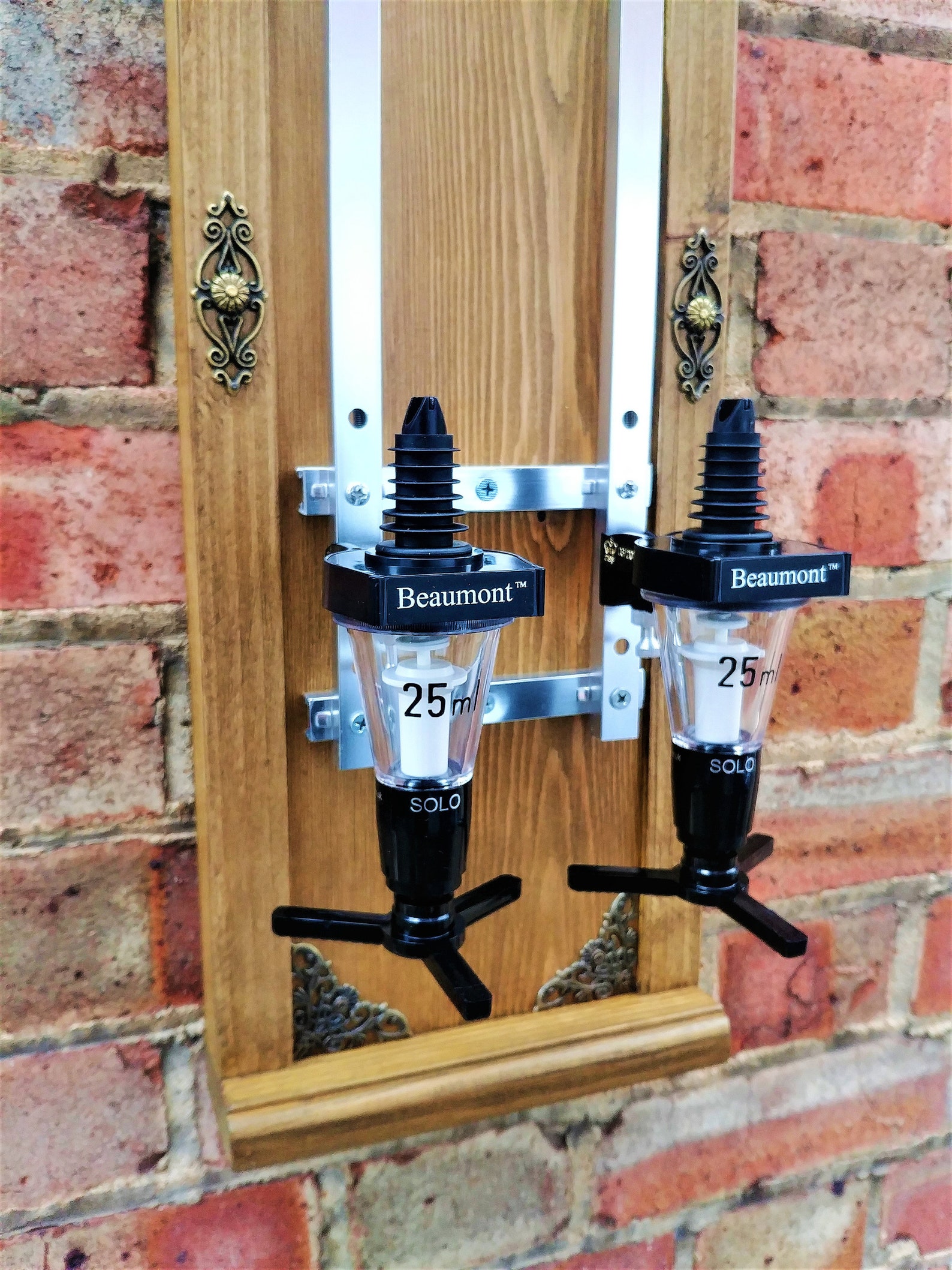 Dispenser for Whiskey/alcohol Dispenser/wall Mounted Bottle Holder/gift ...