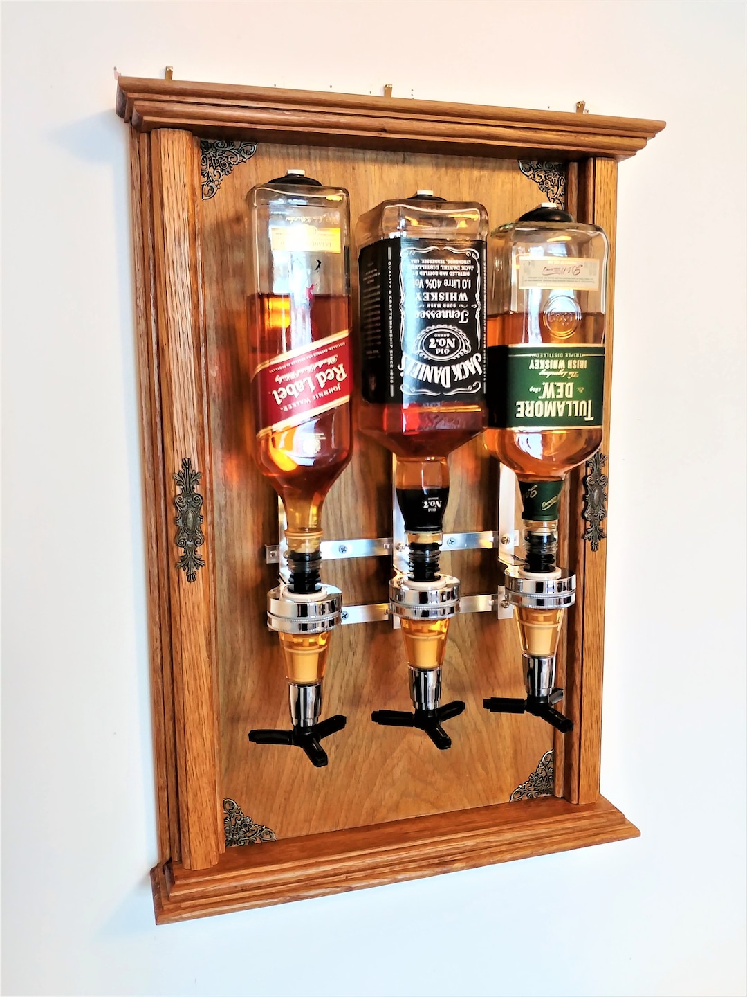 Whiskey Bar/alcohol Dispenser/mini Bar/wall Whiskey Dispenser/handmade ...
