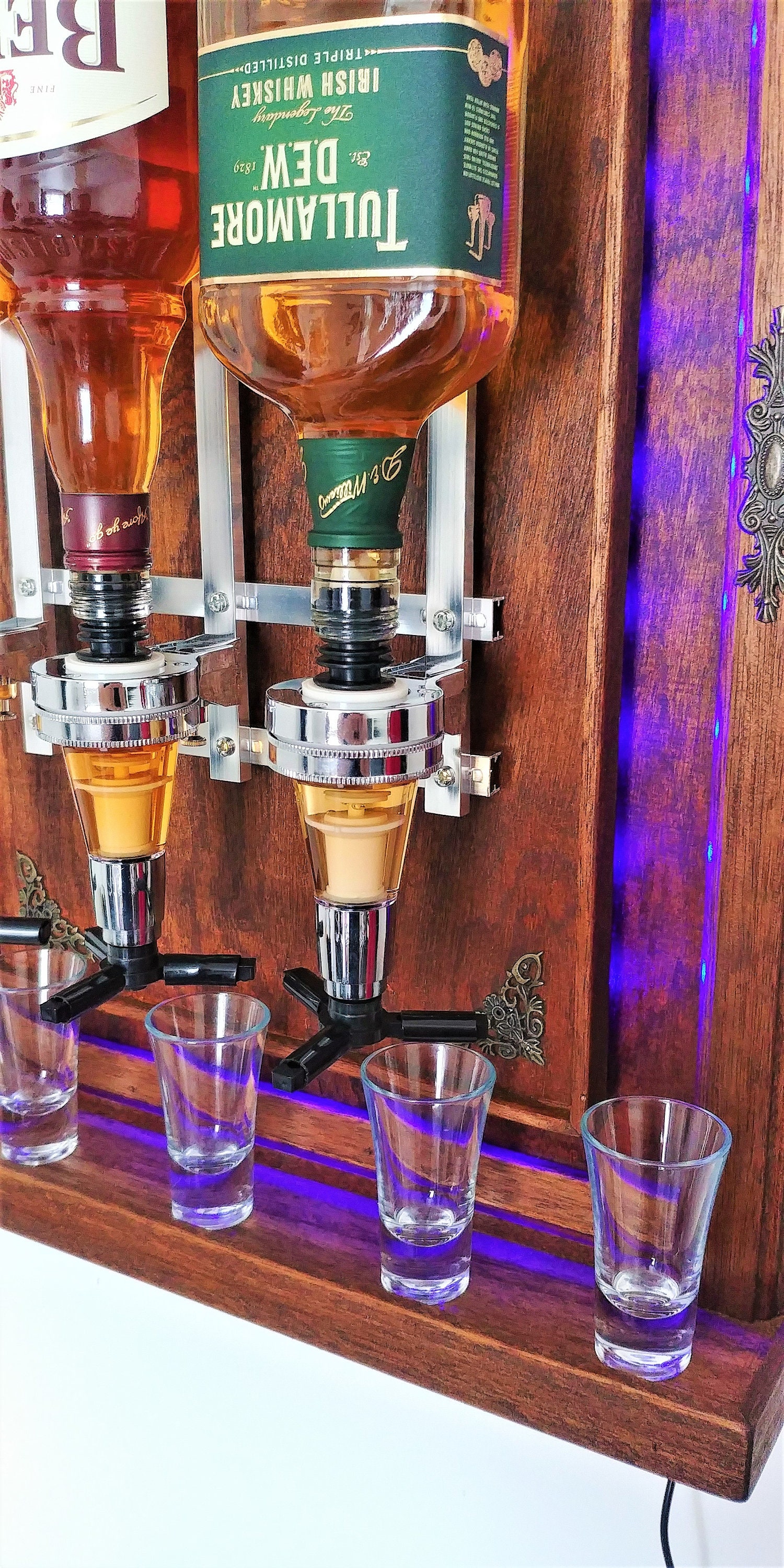 Dispenser for Whiskey/alcohol Dispenser/wall Mounted Bottle - Etsy