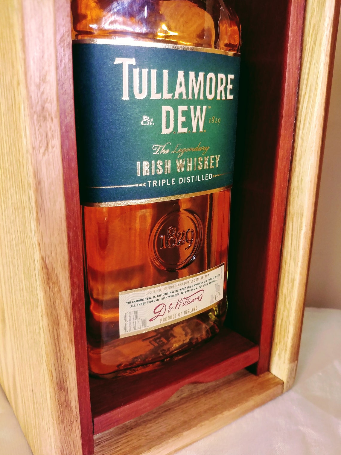 Whiskey Gift Box/alcohol Storage/gift for Husband/ Father's Day Gifts ...