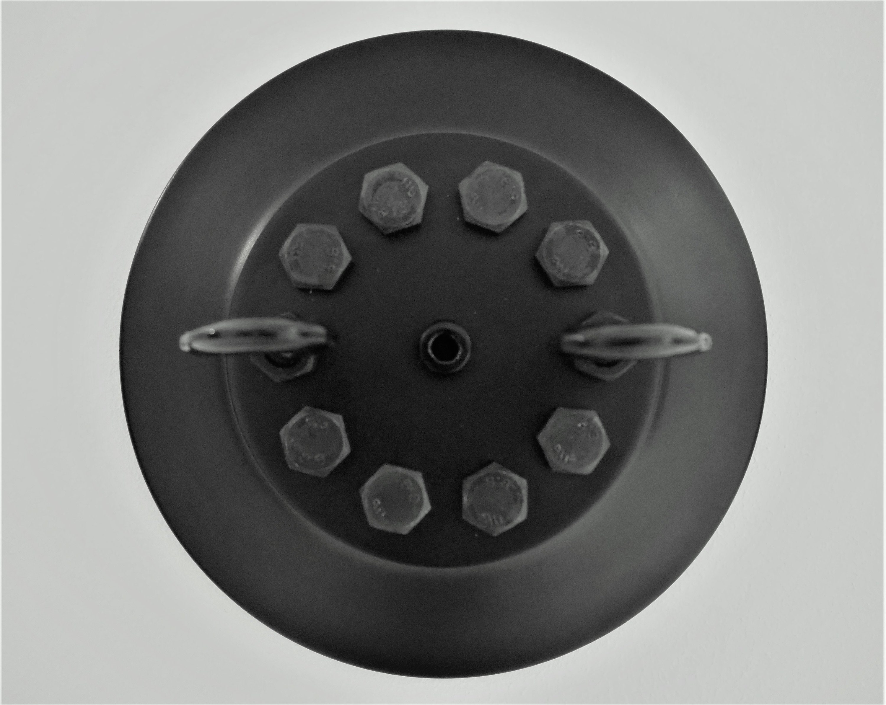 Ceiling Plate for Chandeliers and Lighting Fixtures DIY Black Metal ...