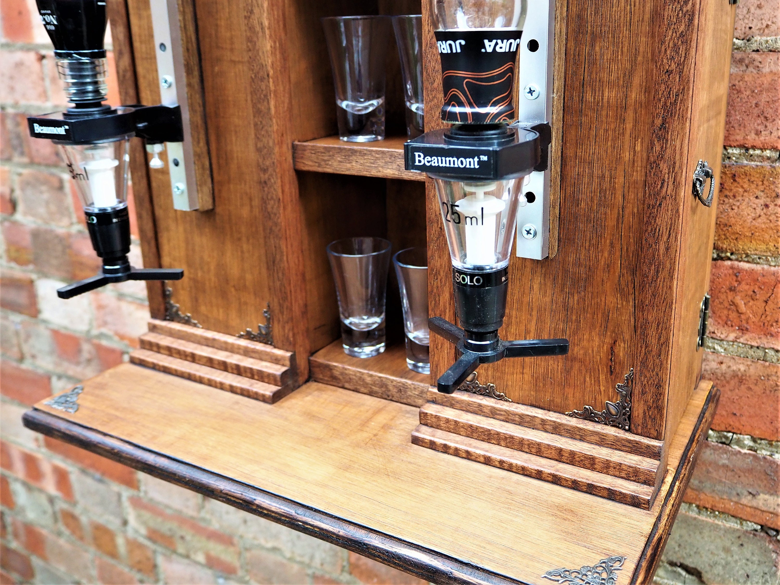 Whiskey Bar Mini Bar Alcohol Dispenser Whiskey Stand - Etsy UK