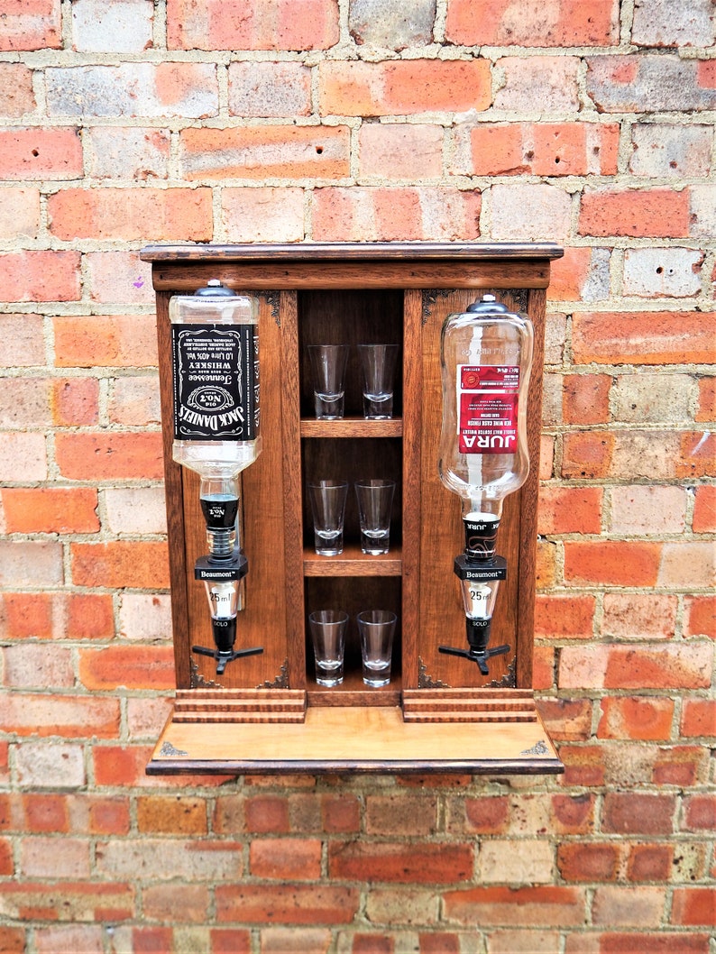 Whiskey Bar Mini Bar Alcohol Dispenser Whiskey Stand - Etsy