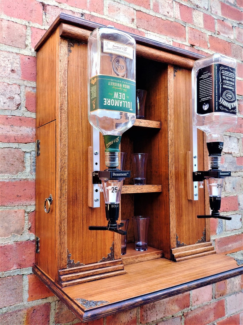 Whiskey Bar Mini Bar Alcohol Dispenser Whiskey Stand - Etsy