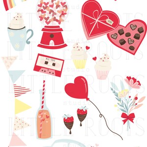 Valentine Clip Art / Valentine's Day / Chocolate Clip Art / Love Images ...