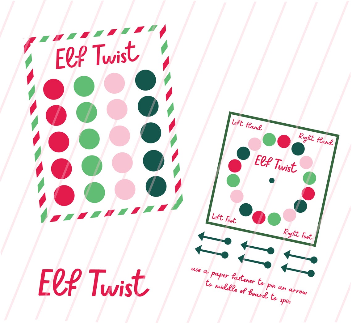 5 Printable Elf Games / Digital Download / Christmas Elf Props / Elf ...