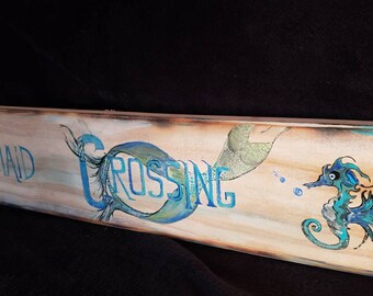 Mermaid Crossing - Etsy