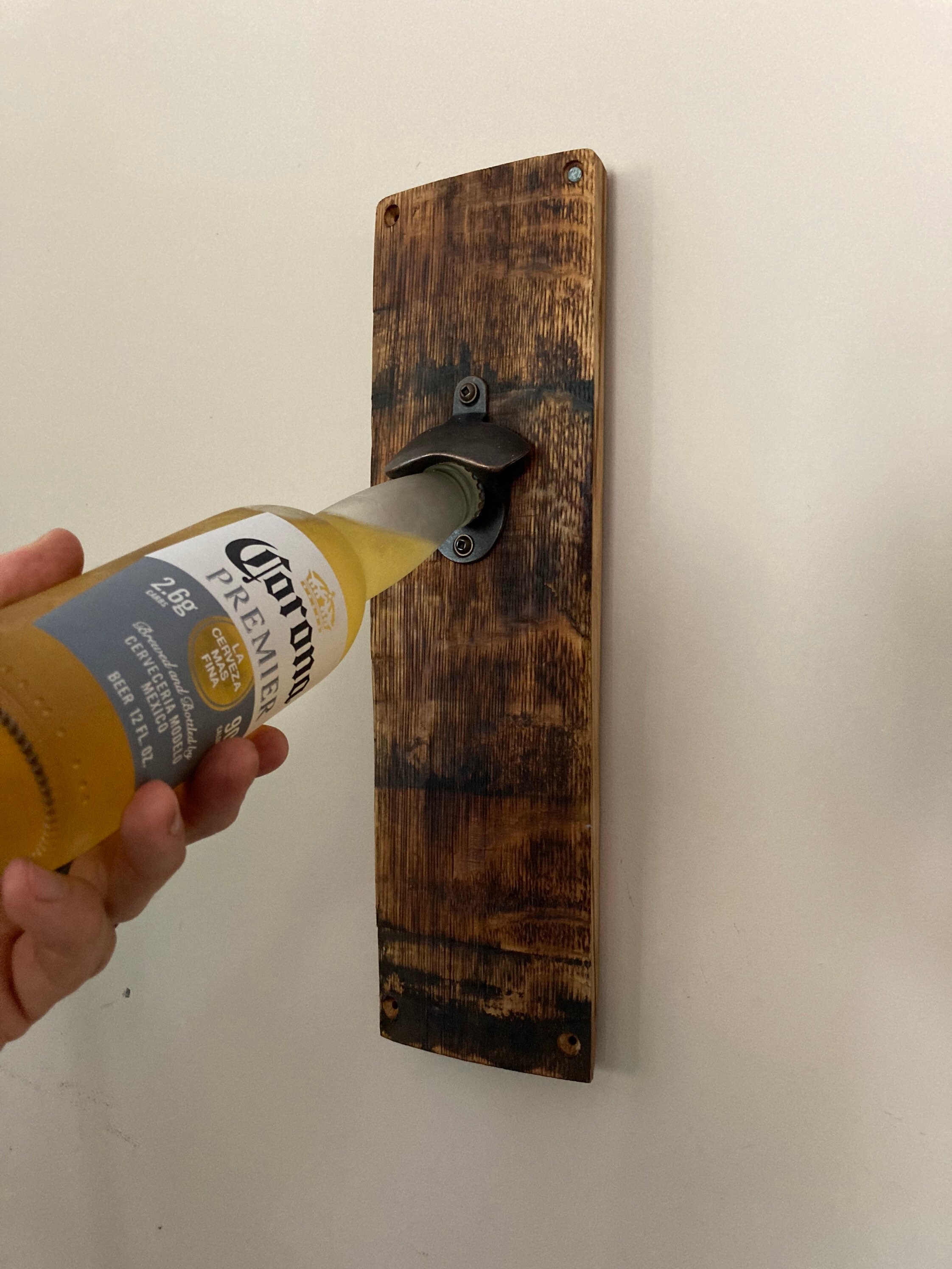 Wall Mounted Whiskey Barrel Bottle Opener - Etsy