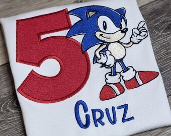 Sonic Number 7 - Etsy