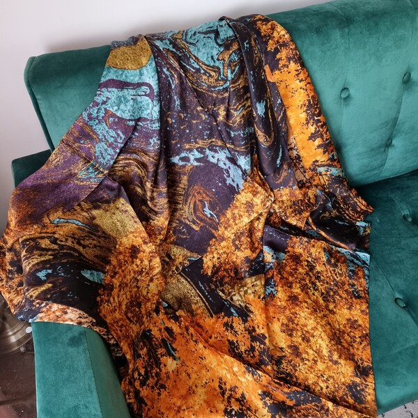 Rust and Turquoise - Etsy