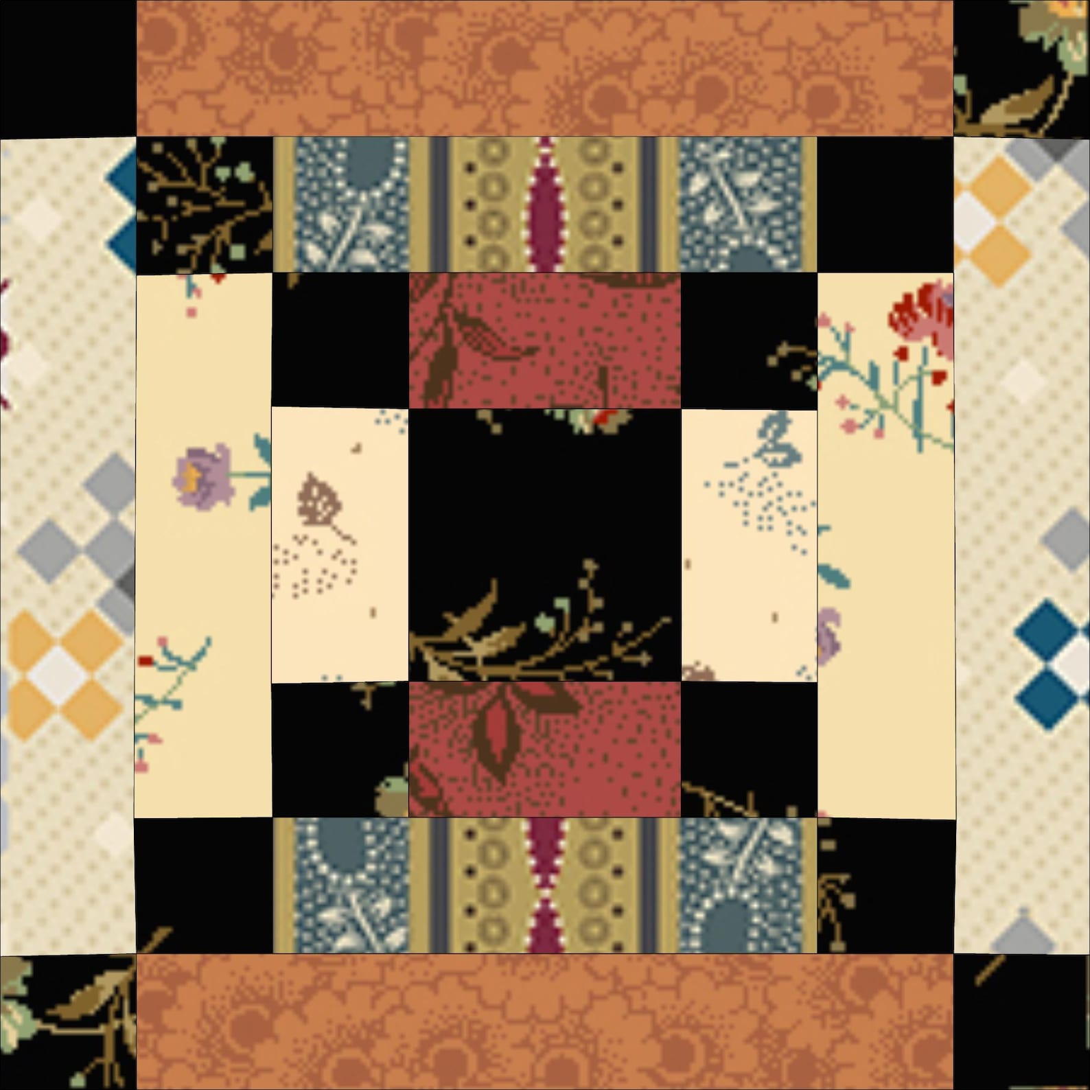 Stardance Quilt Pattern DIGITAL DOWNLOAD by Lynn Wilder for Sew'n Wild ...