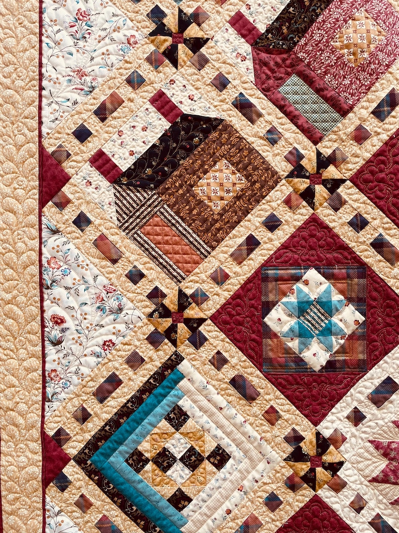 Bridle Path Quilt Pattern DIGITAL DOWNLOAD - Lynn Wilder - Heirloom ...