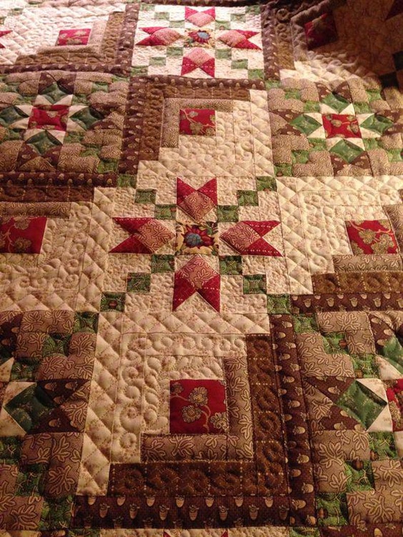 Heritage Quilt Pattern DIGITAL DOWNLOAD - Lynn Wilder - Sew'n Wild Oaks ...