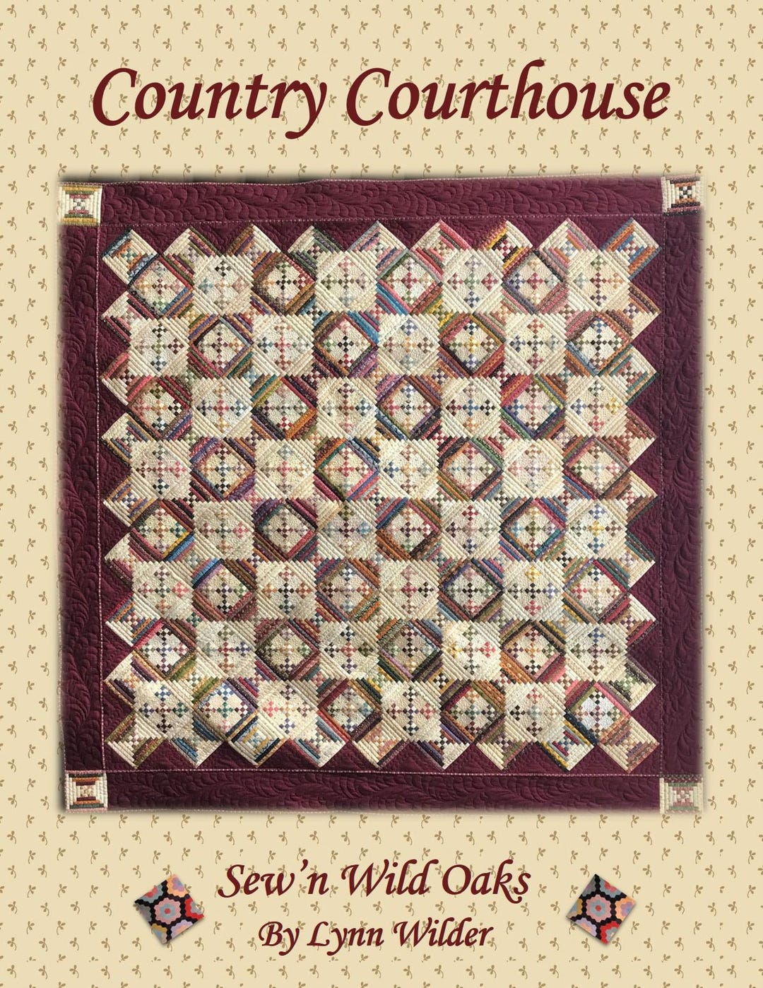 Country Courthouse DIGITAL DOWNLOAD - Lynn Wilder - Quilt Pattern ...