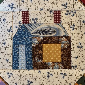 Calico Cottages Quilt Pattern by Lynn Wilder Foundation Paper Pieced ...