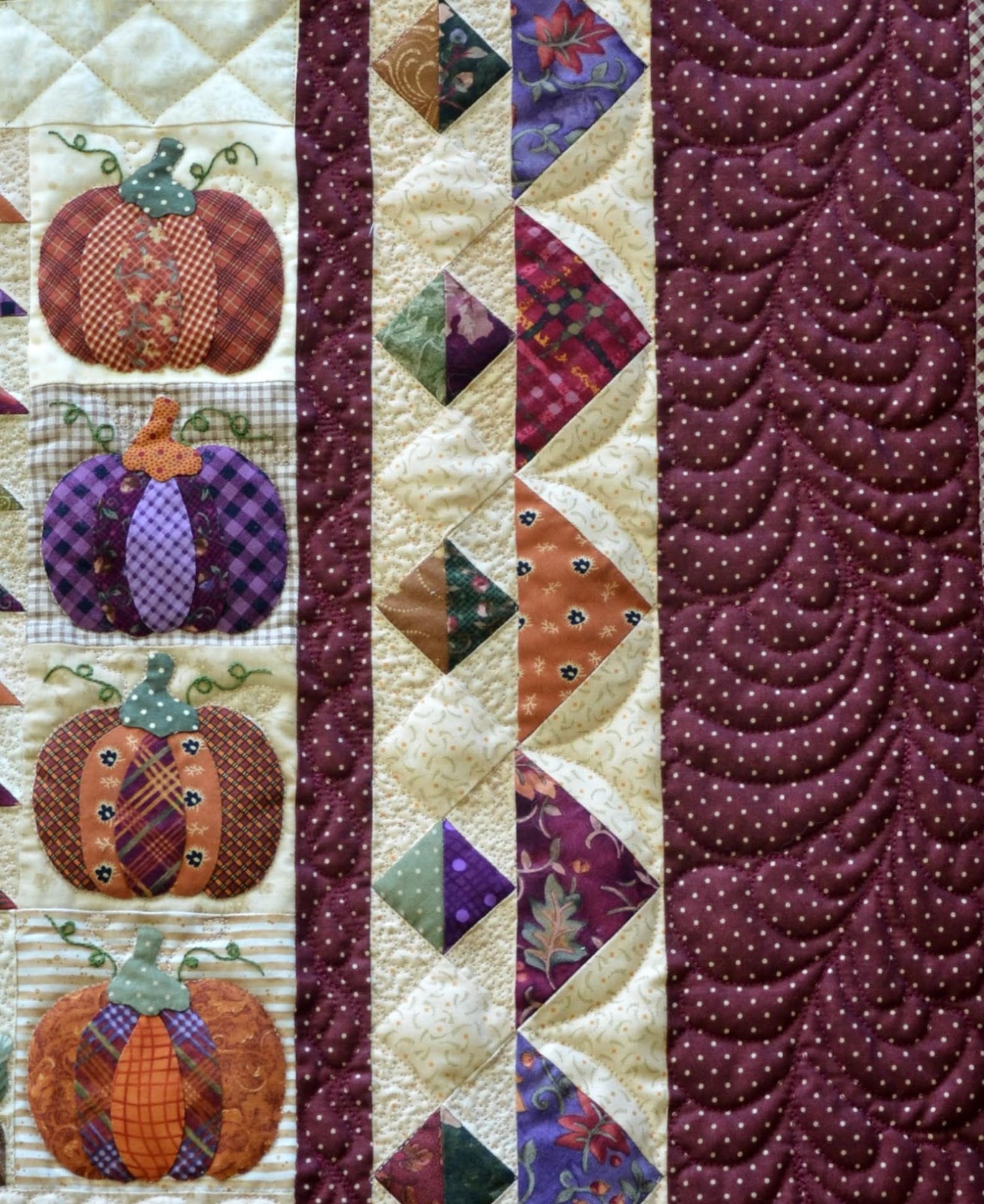 Harvest of Hope Quilt Pattern - Lynn Wilder - Sew'n Wild Oaks ...