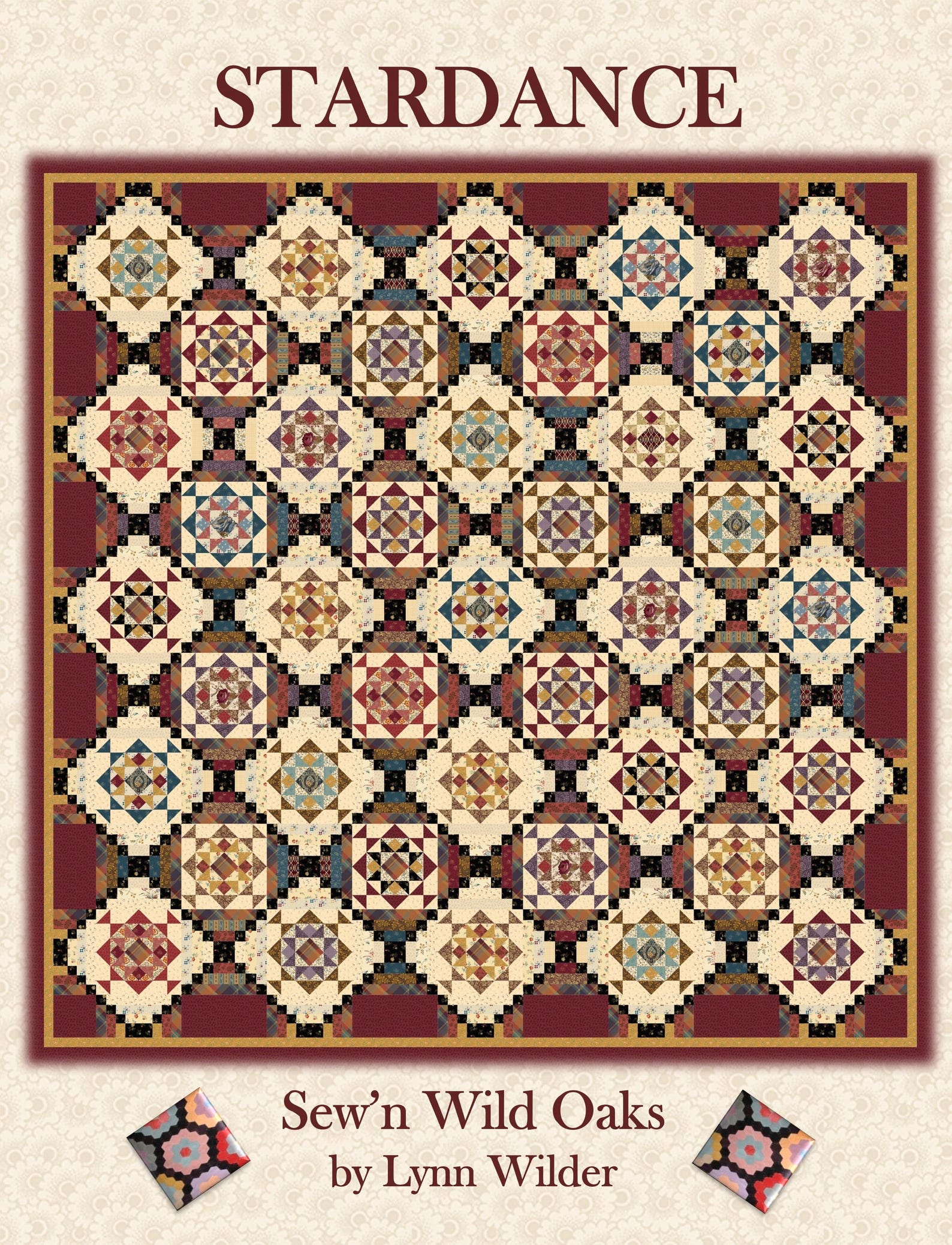 Stardance Quilt Pattern DIGITAL DOWNLOAD by Lynn Wilder for Sew'n Wild ...