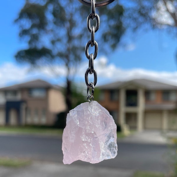 Gemstone Keychain - Etsy