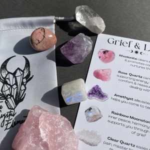 Grief & Loss Crystal Kit | Healing Crystals for Grief and Loss ...