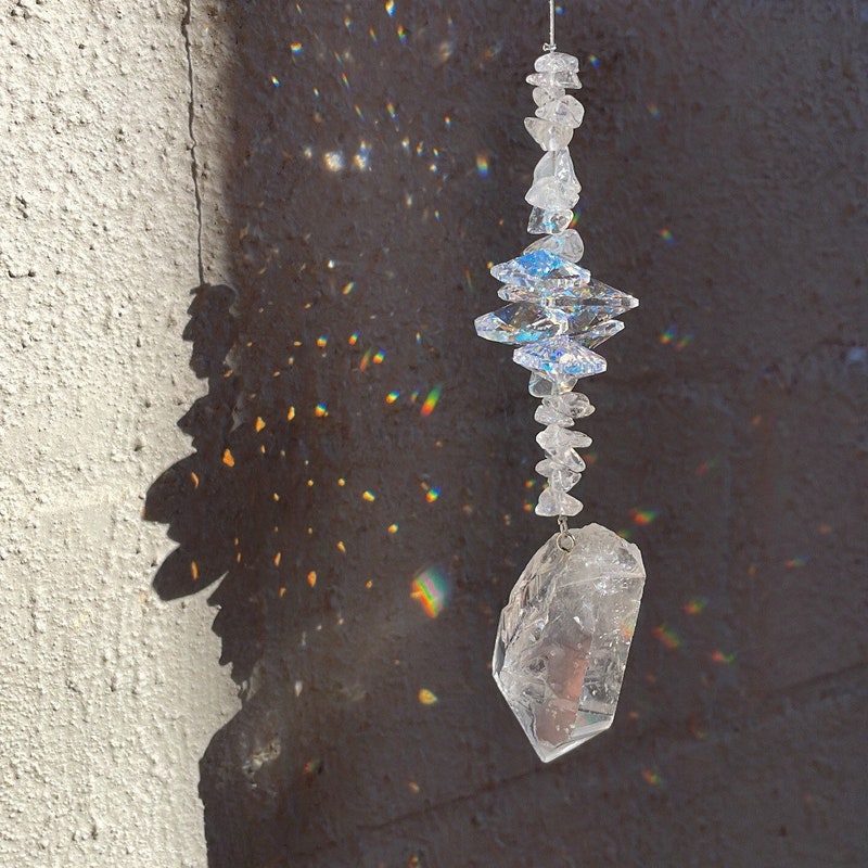Hanging Crystals - Etsy