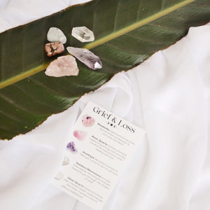 Grief & Loss Crystal Kit | Healing Crystals for Grief and Loss ...